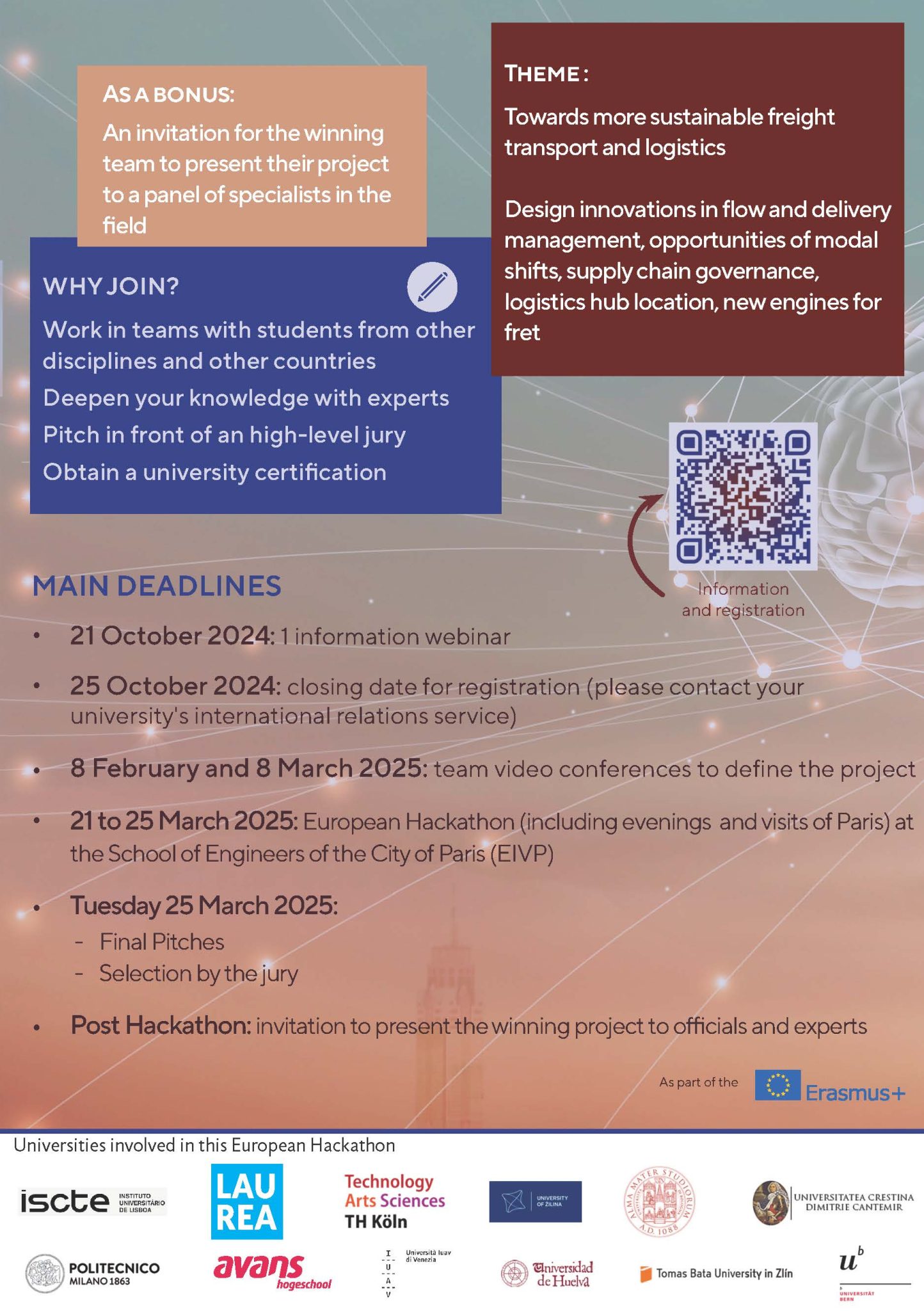 European Hackathon 2025: Shaping the Future of Sustainable Logistics ...